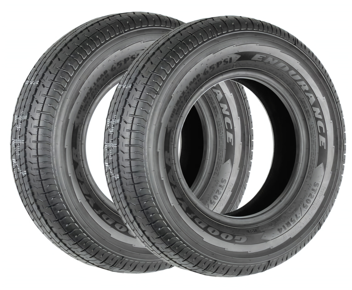 Auction Lot Goodyear Trailer Tires